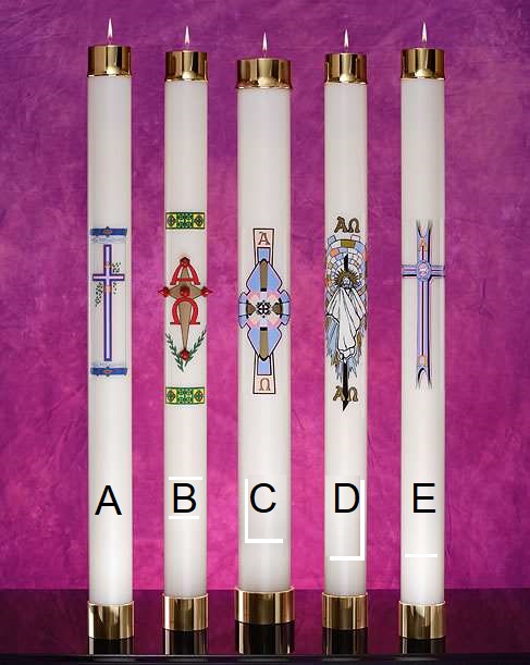 Refillable Paschal Candles - Churchwares Direct