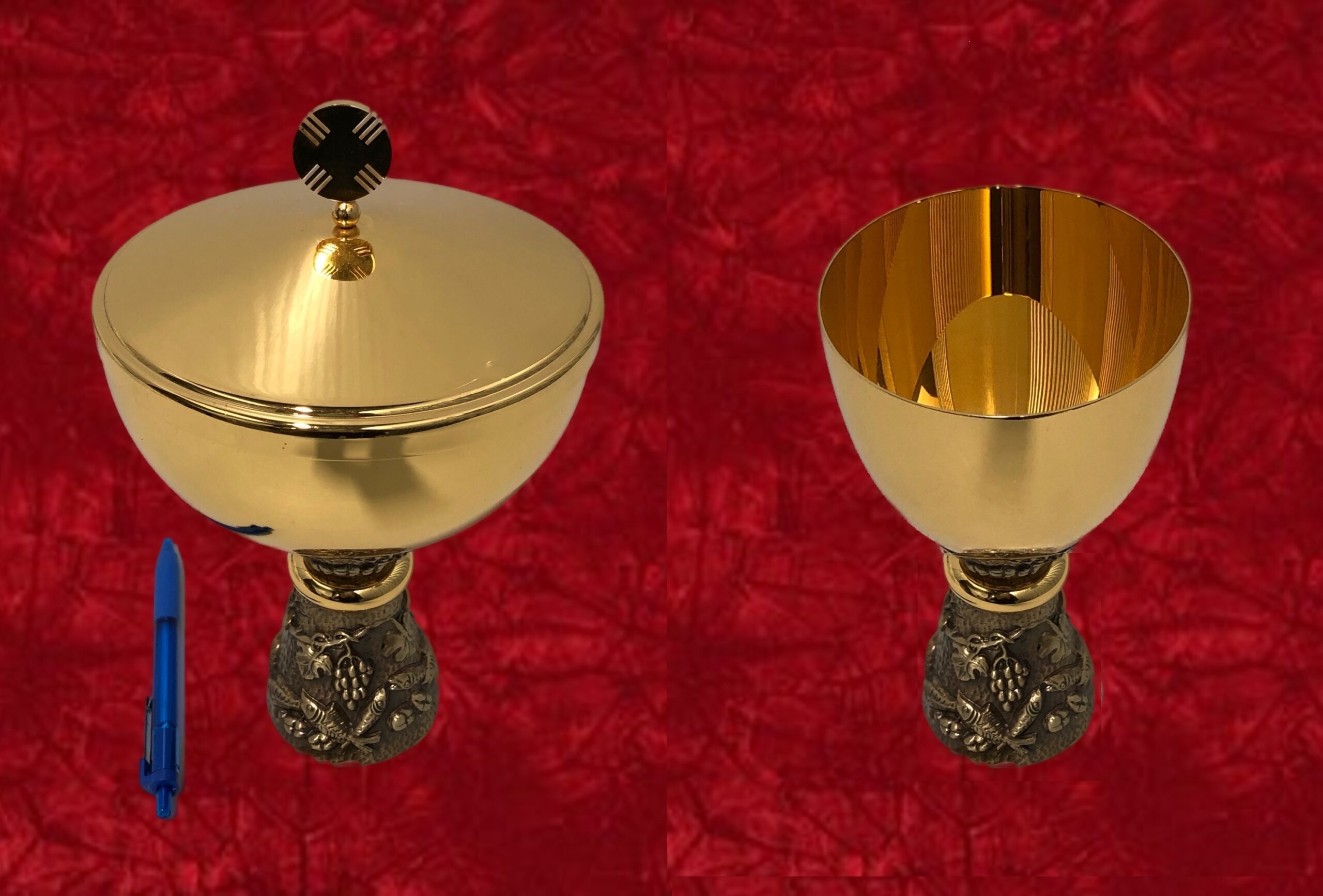 Chalice with Matching Ciborium - Churchwares Direct